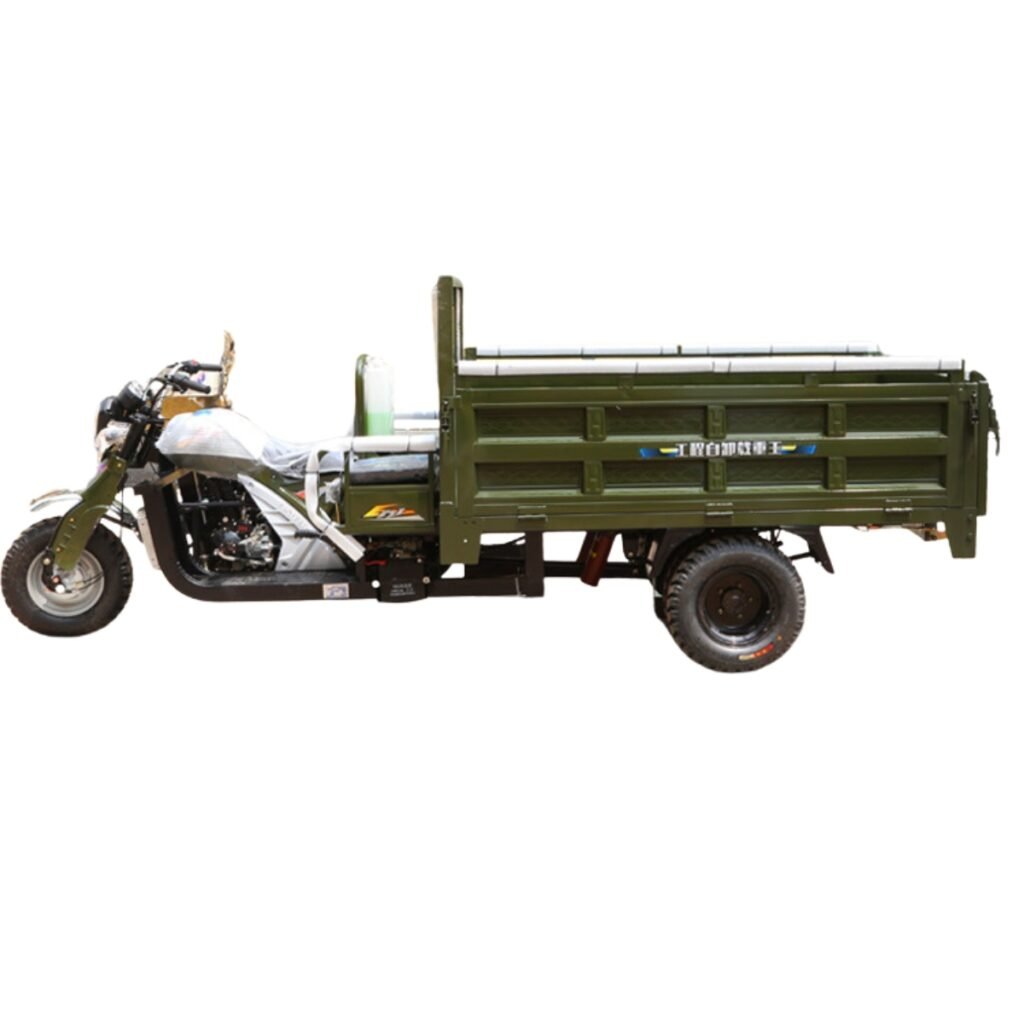 Fuel Cargo Tricycle – Water-Cooled Farm Utility Trike for Export ...